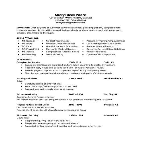 Resume redo on 8-27-2015 | DOCX