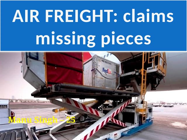 Cargo and terminal handling at airport | PPTX