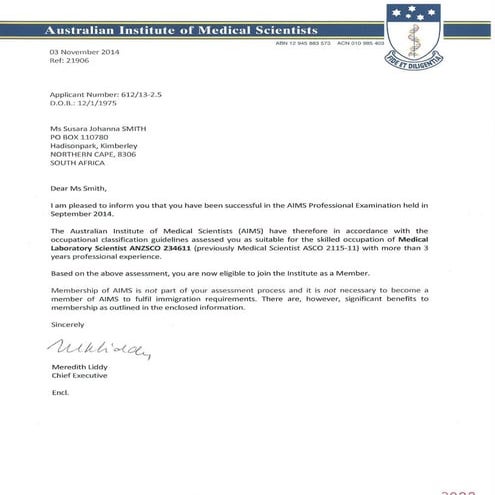 AIMS assessment | PDF