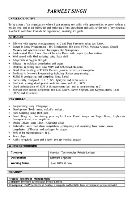 Linux System and Kernel Programming Course Highlights - VedaSolutions | PDF