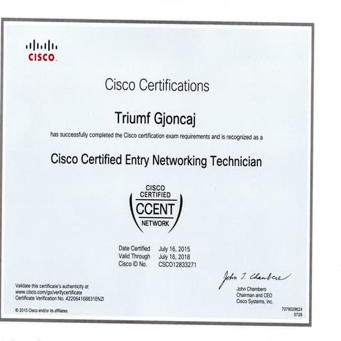 Cisco Certification | PDF