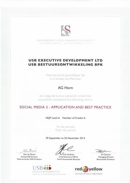 BSE Certificate | PDF