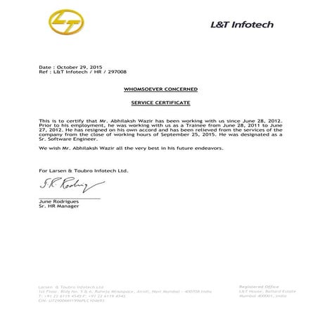 BSNL Landline Disconnection Letter | PDF