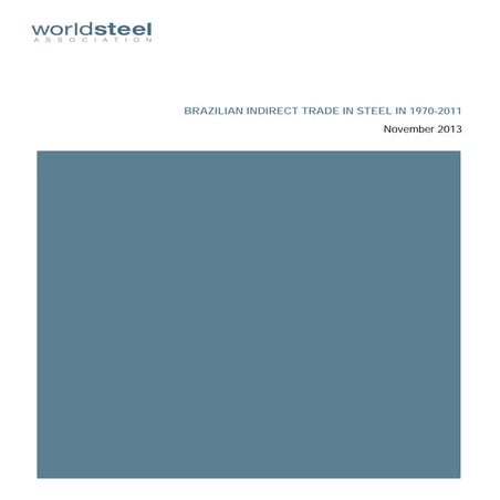 Brazilian indirect trade in steel, 1970-2011 | PDF