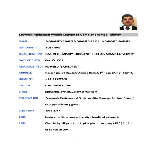 Mohamed Aymen Fahmy presentations
