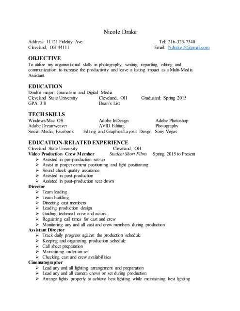 Generic resume | DOCX
