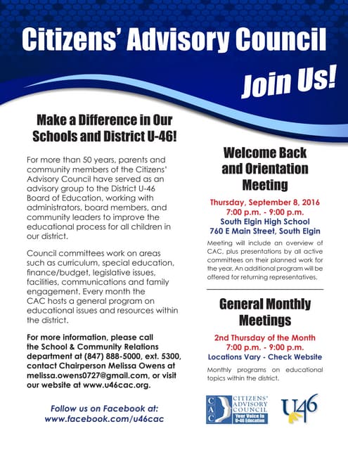 Community Resource Fair FLyer | PPT