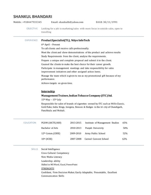 YUBRAJ RESUME (3) (1) | DOC