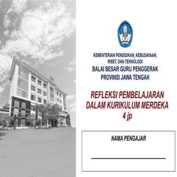 B1. Refleksi Pembelajaran dalam Kurikulum Merdeka.pdf