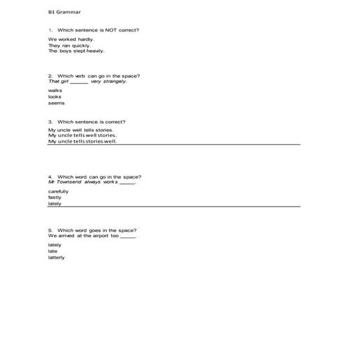 B1 grammar-1 | DOCX