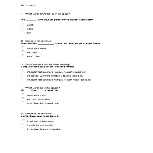 B1 grammar-2 | DOCX