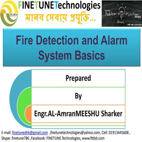 fire detection system | PPTX