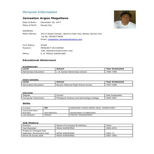 Modified Resume Nestor 2016... | ODT