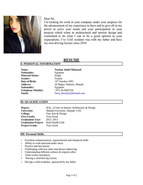 islam saifi resume (1) | PDF