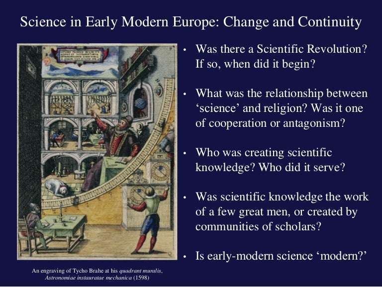Science in the 16th Century- Interactive Lecture