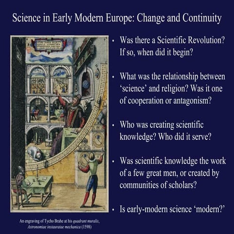Science in the 16th Century- Interactive Lecture | PPTX