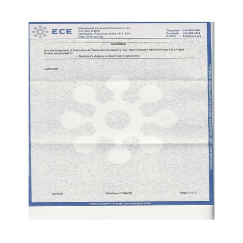 ECECredenialCertificate | PDF