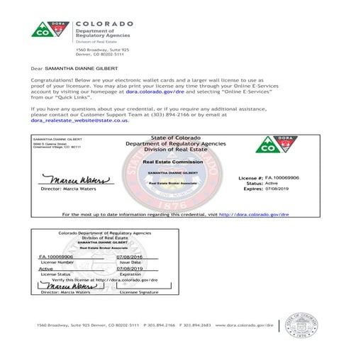 Real Estate License | PDF