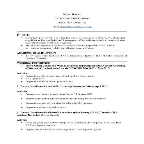 Cv | DOCX