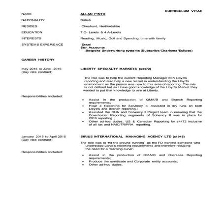 Allan Pinto - Formatted CV_2015 | DOCX