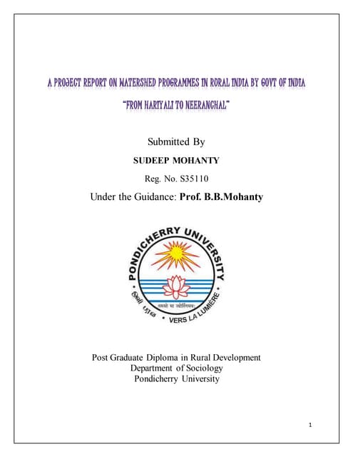 Blue Gold Fact Sheet | PDF