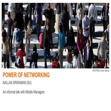 Power Networking Ppt