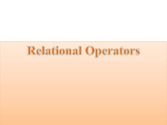 Logical Operators Cc Language Programming Ppt 6932