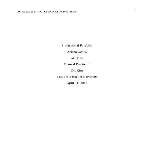 Professional Portfolio_Final (1) | PDF