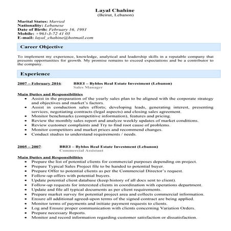 Huda's Resume 2016 (Master) | PDF