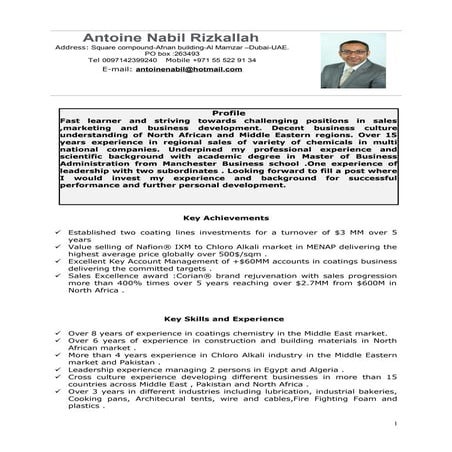 Antoine Rizkallah | DOC