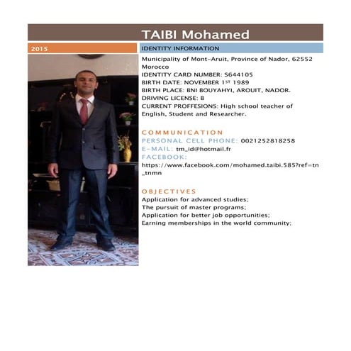TAIBI Mohamed | PDF