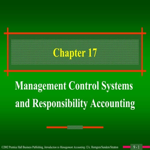 Managerial control | PPT