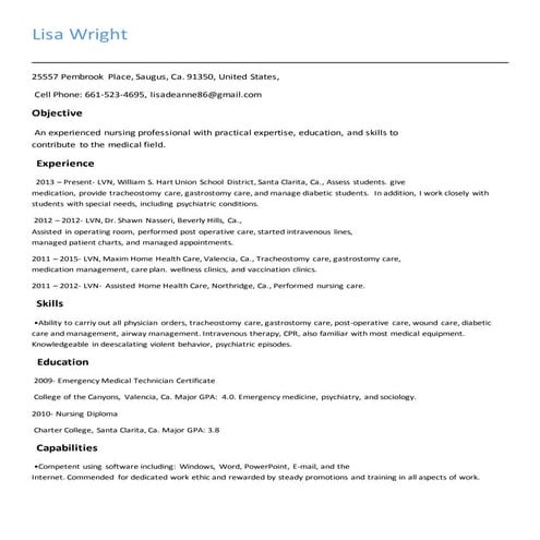 Lisa Wright- Resume 12-16 final 1 | DOCX
