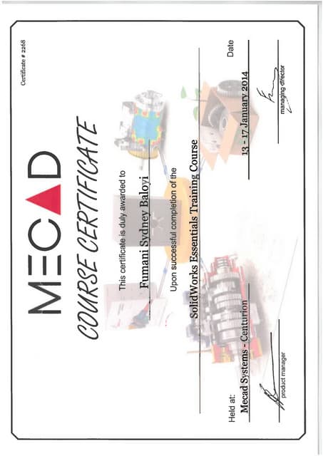 Aviwe Hlaba National Diploma | PDF