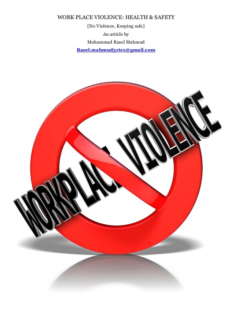 Work Place Violence Health Safety work-place-violence-health-safety