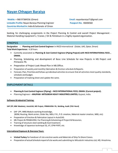 Resume | PDF