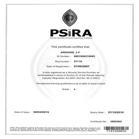 Firearm Certificates | PDF