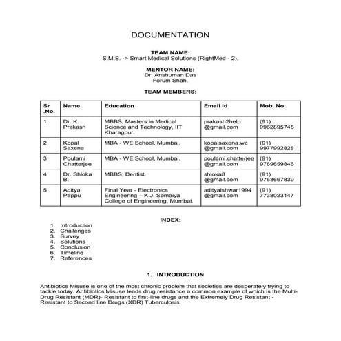 FINAL DOCUMENTATION | PDF