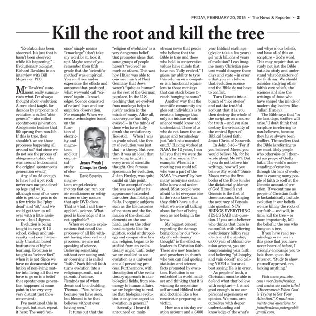 Kill the Root and Kill the Tree | PDF