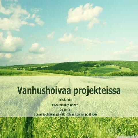 iiris_esitys_sospol_231014 | PPTX