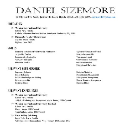 NEWNEW RESUME 2015 | DOCX