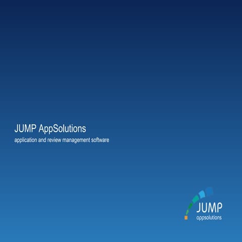 JUMP-AppSolutions LI version | PPT
