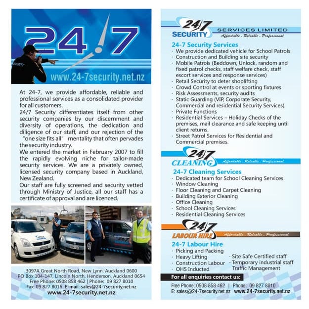24-7 Security FLYER | PDF