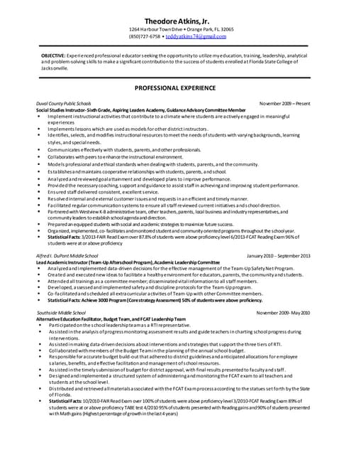 Ernest "Chip" Gross Guerrilla Resume | PDF