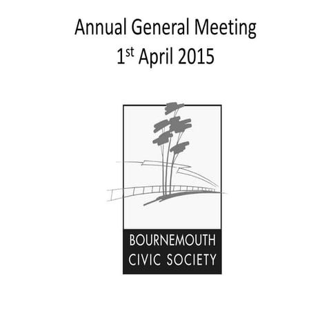 CHAIRMAN'S REPORT TO AGM 2015 | PPTX