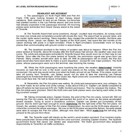 B1 extra reading week 11 | DOCX