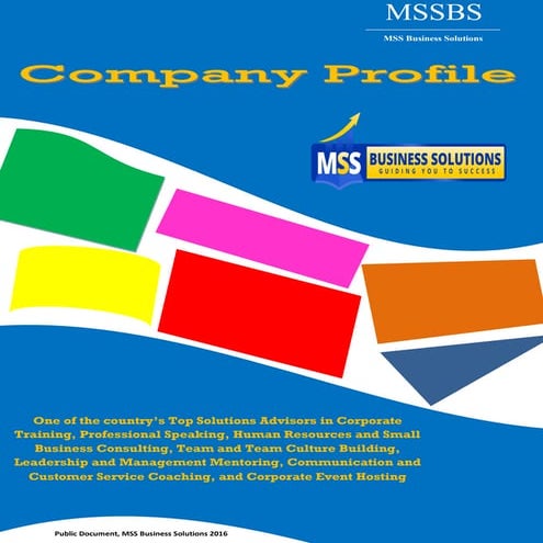 Business Solutionsfirm Profile