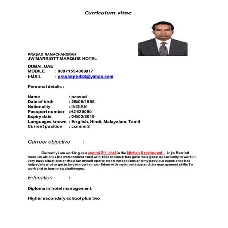 prasad cv new | PDF