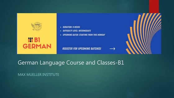 Maxmuellerinstitute presentations