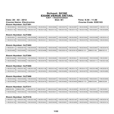 A1 seating plan 09_oct_9.30am-11am | PDF